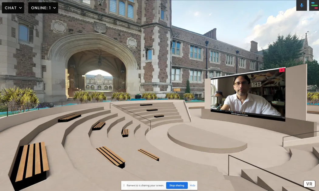 Frame: Virtual Meetings